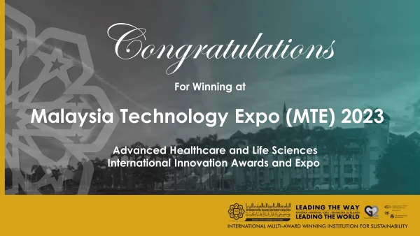 IIUM Research | Congratulations on winning Malaysia Technology Expo ...